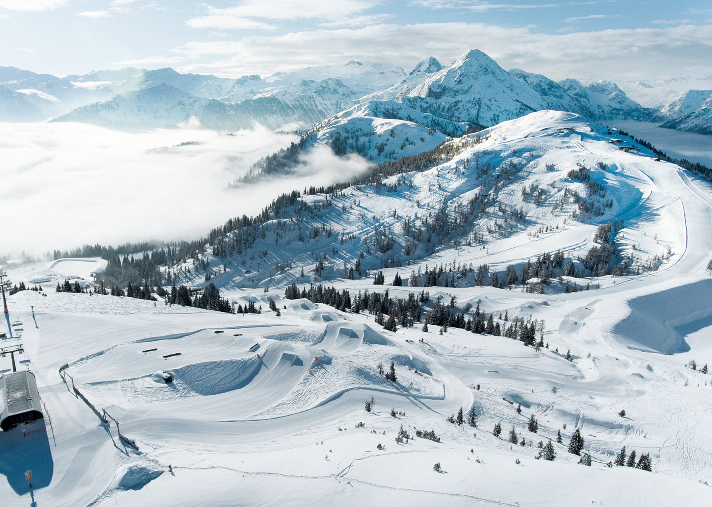 Skifahren in Flachau - Aparthotel Crystls